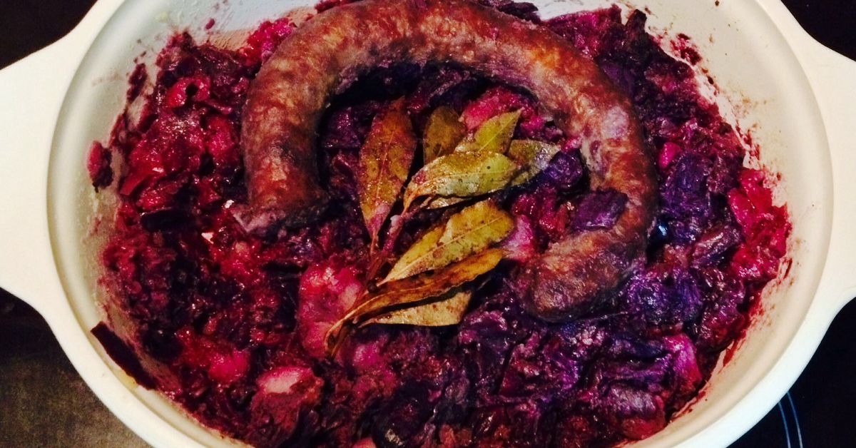 Chou rouge aux pommes de Mamie : recette de Chou rouge aux pommes de Mamie