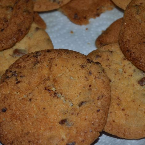 Cookies aux pépites de chocolat : Recette de Cookies aux pépites de ...
