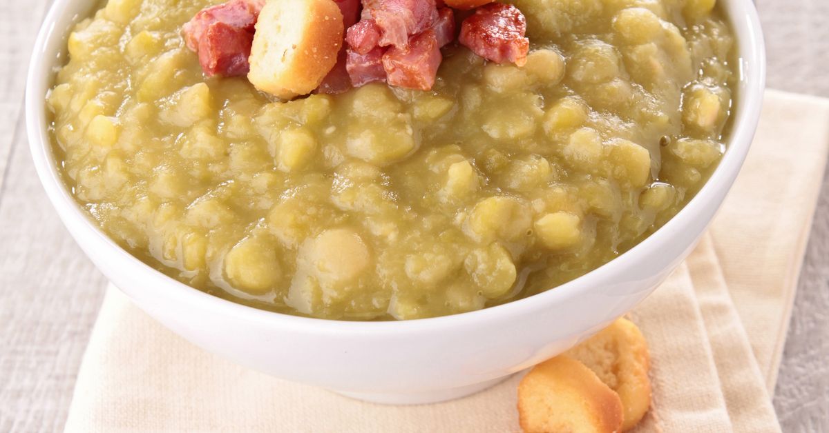 Purée de pois cassés : recette de Purée de pois cassés