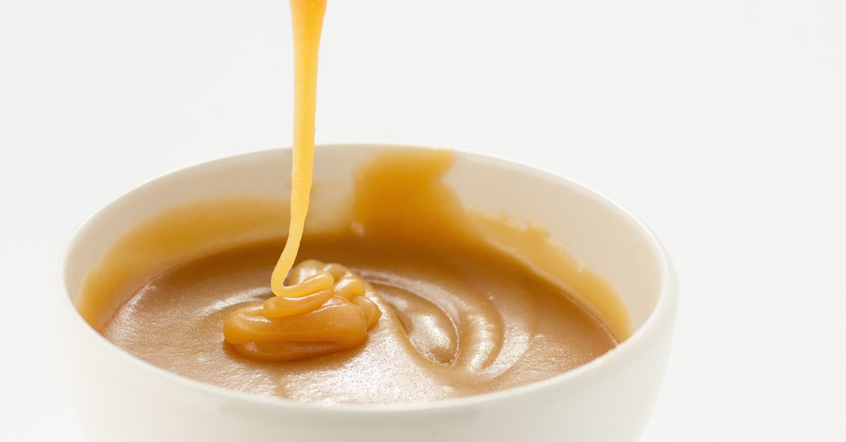 Sauce anglaise au caramel : recette de Sauce anglaise au caramel