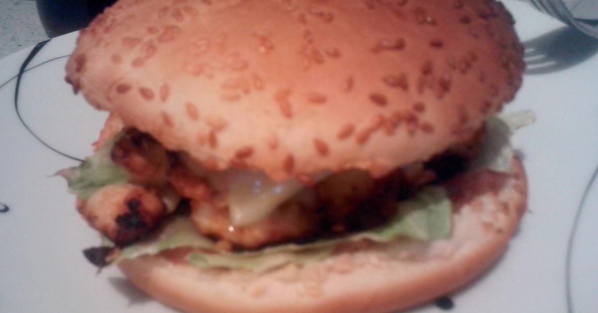 Burger au Poulet : recette de Burger au Poulet
