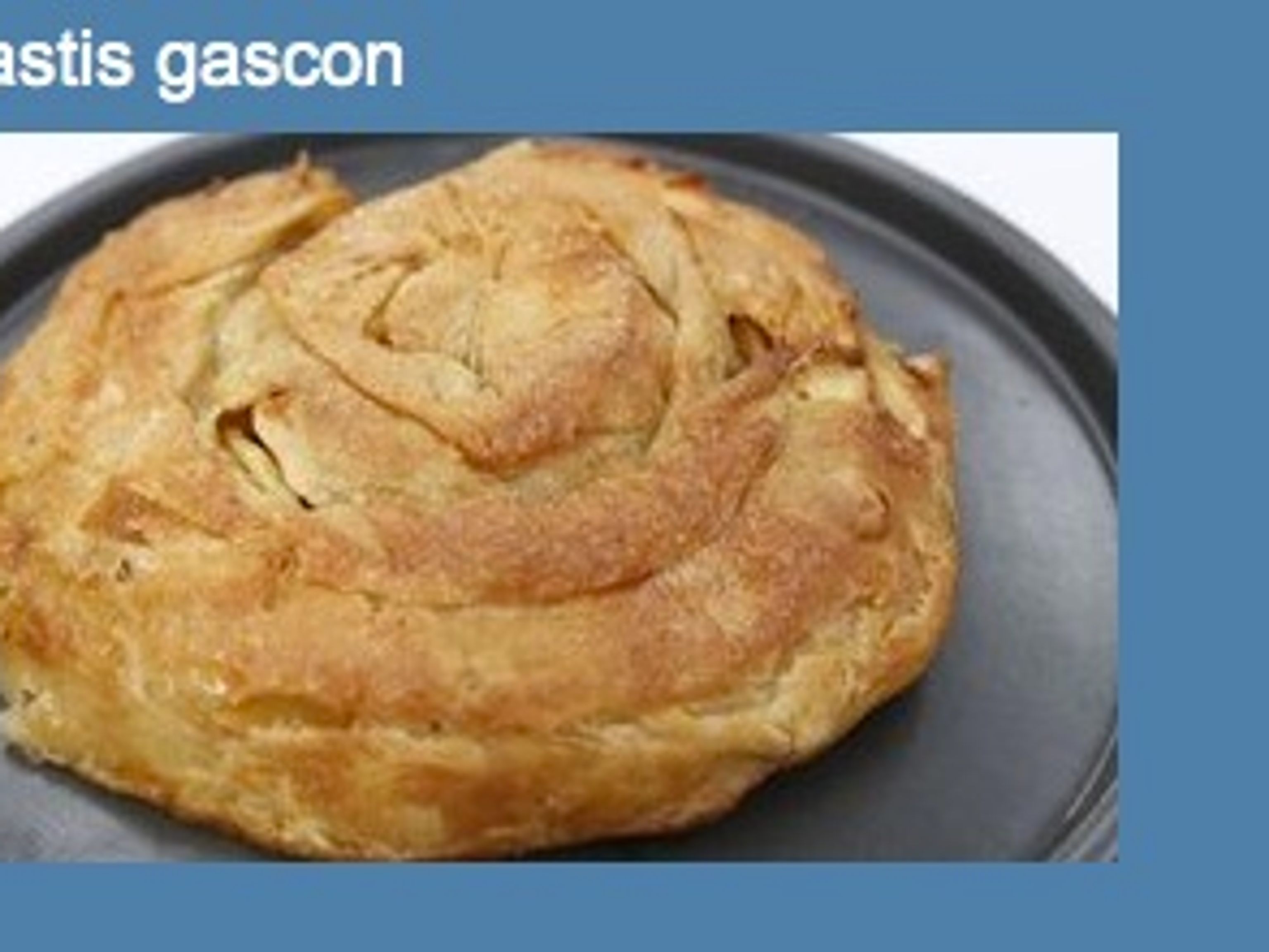 Pastis gascon au pommes : Recette de Pastis gascon au pommes - Marmiton