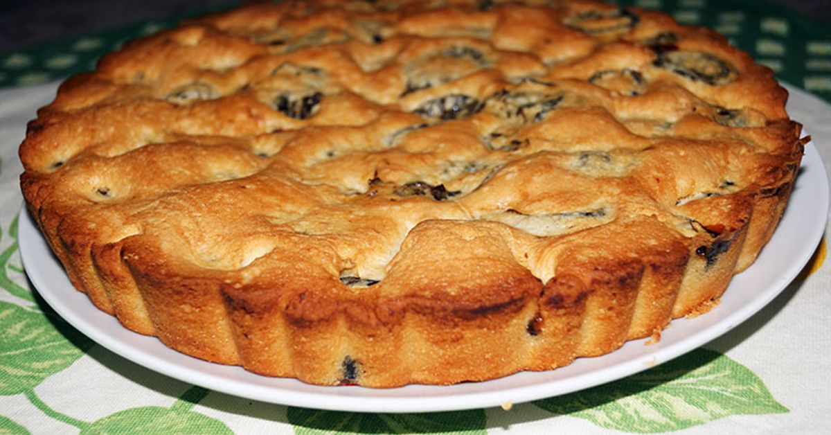 Gâteau sablé aux pruneaux : recette de Gâteau sablé aux pruneaux