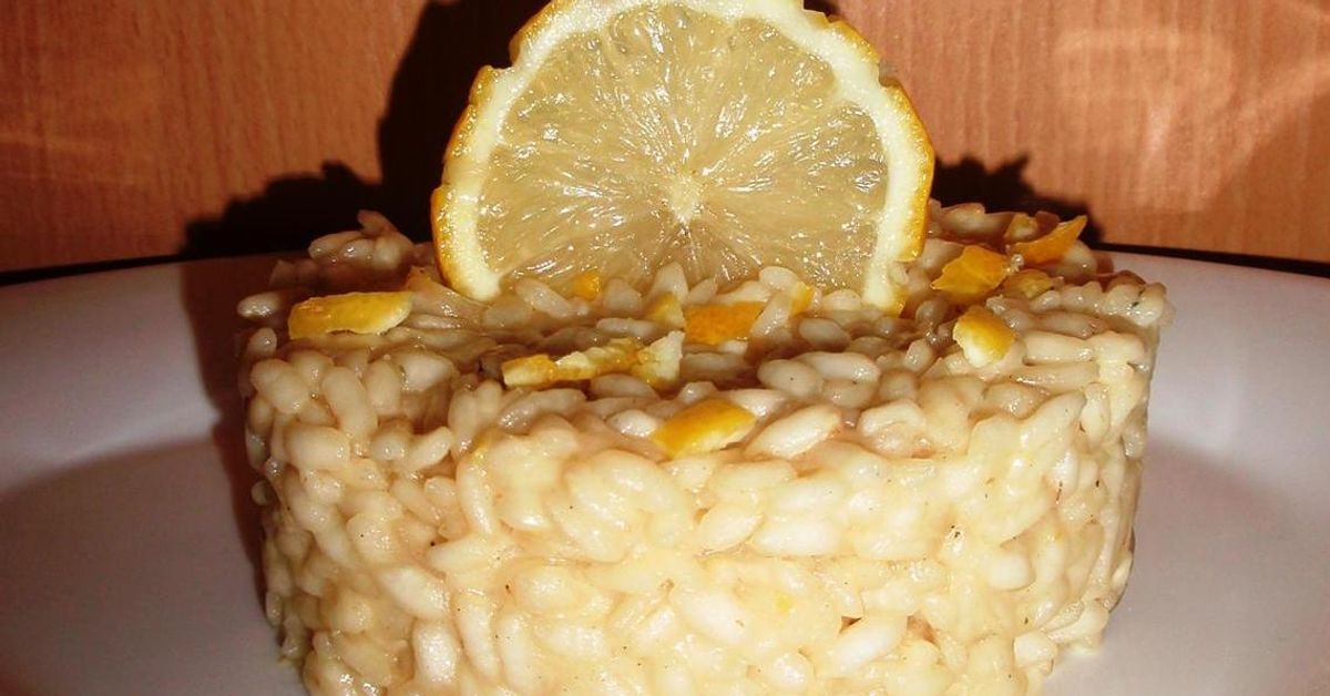 Risotto au citron : recette de Risotto au citron