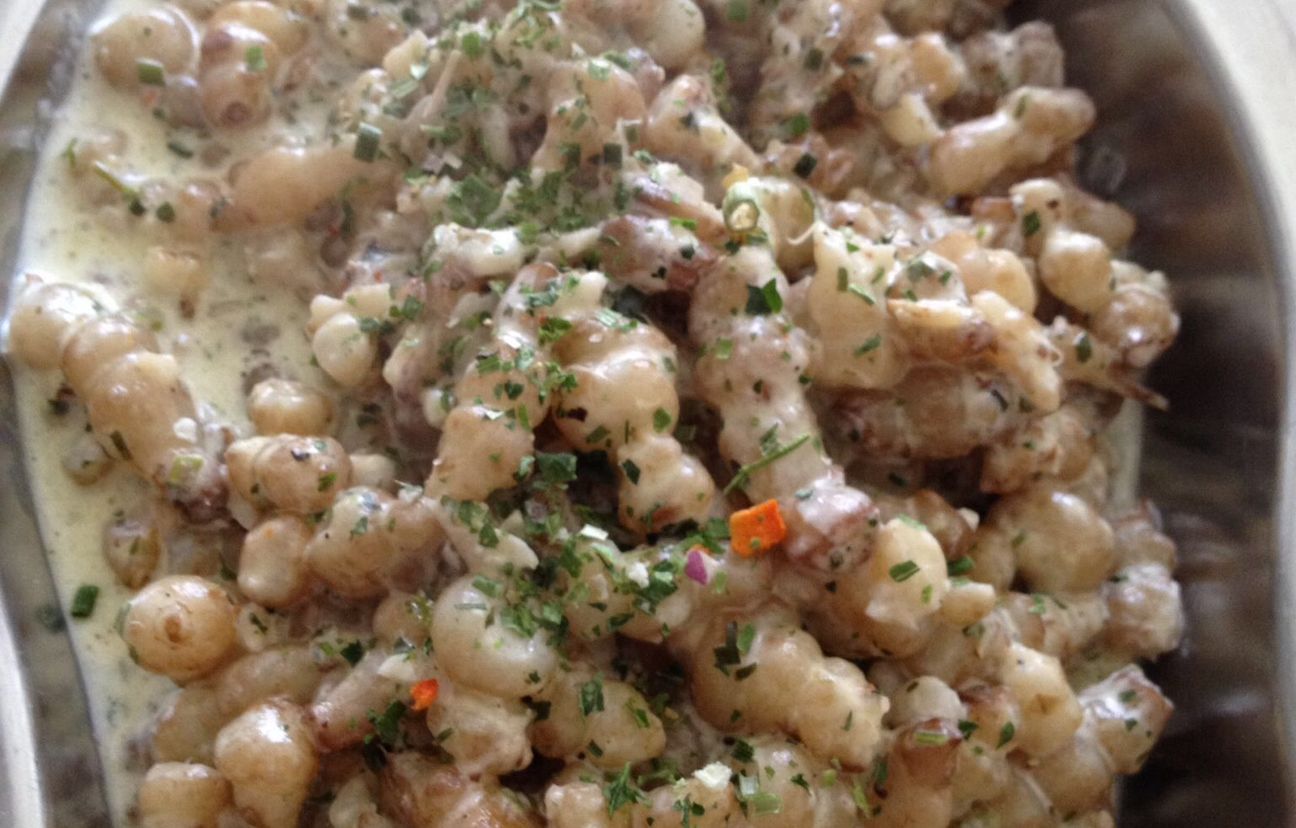 Poêlée de crosnes à la crème : Recette de Poêlée de crosnes à la crème ...