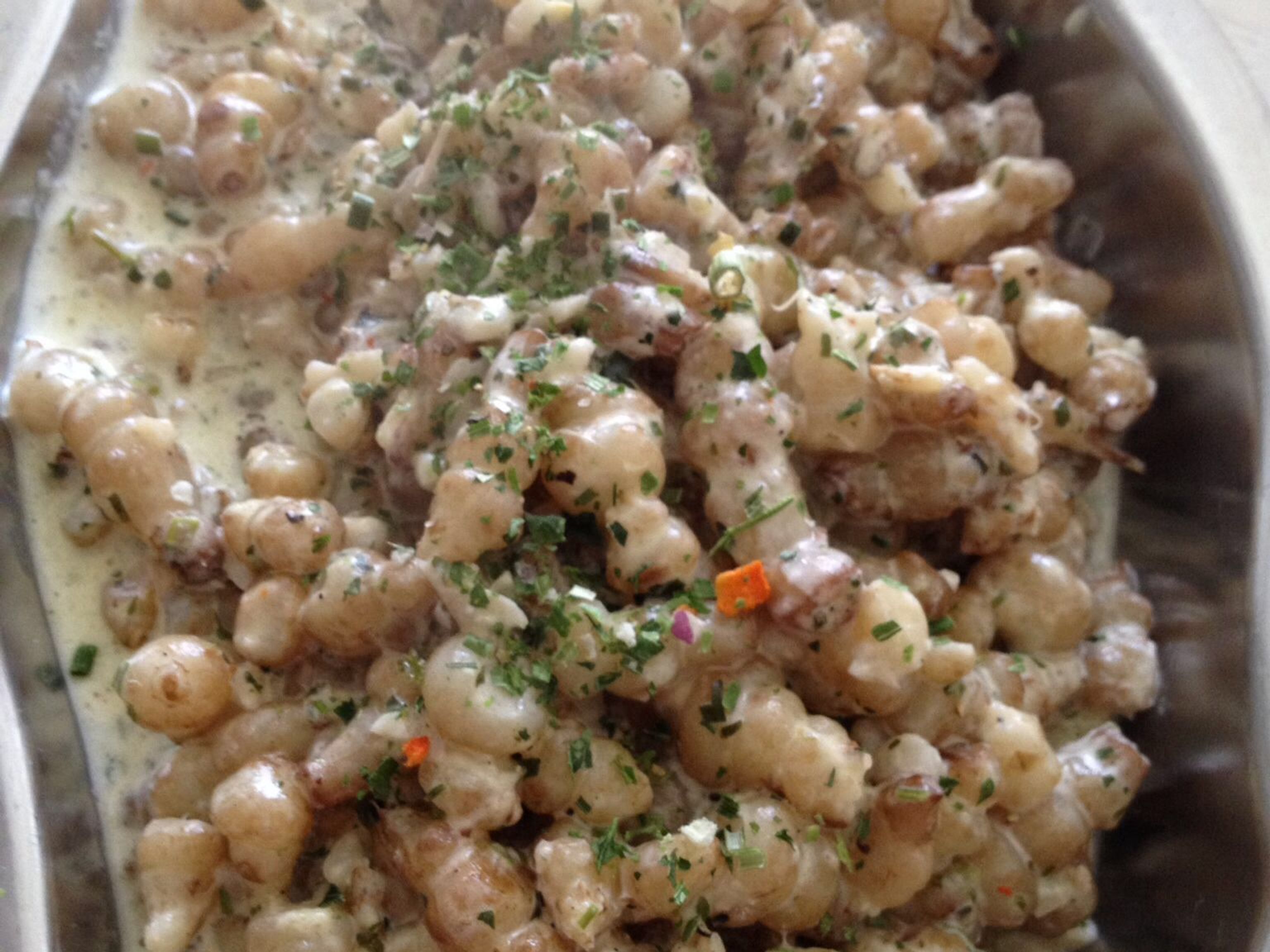 Poêlée de crosnes à la crème : Recette de Poêlée de crosnes à la crème ...