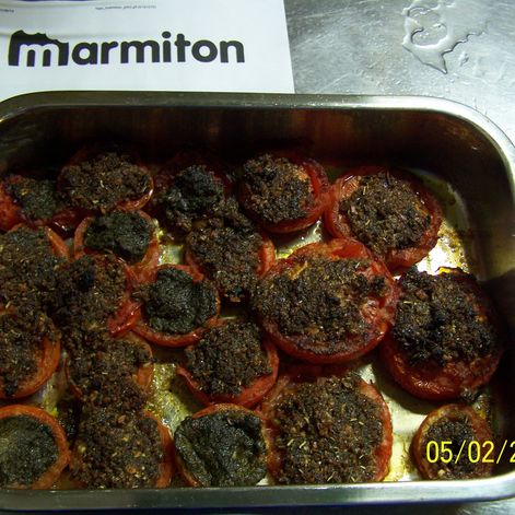 Tomates à la provençale : Recette de Tomates à la provençale - Marmiton