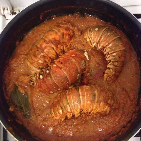 Queue de langouste à l'armoricaine : Recette de Queue de langouste à l ...