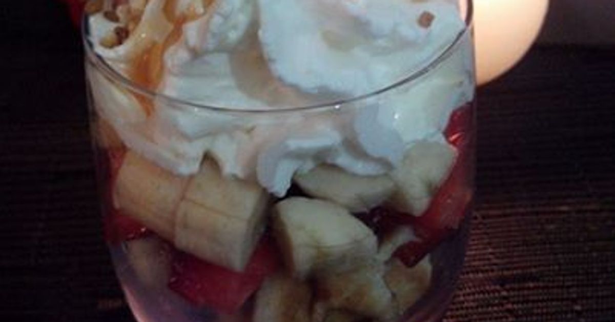 Verrine de fruits à la chantilly : recette de Verrine de fruits à la ...