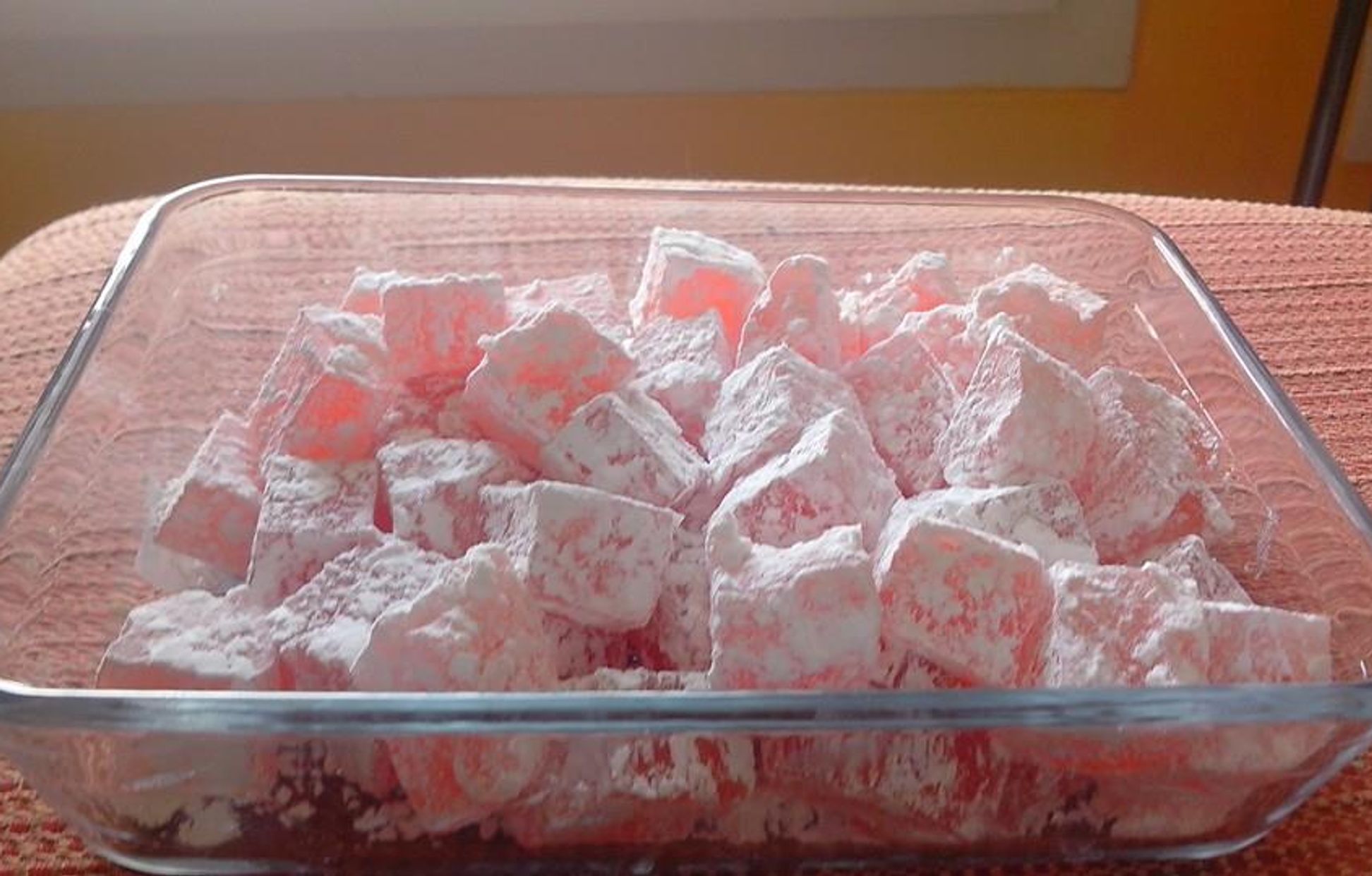 Loukoums turcs, les vrais : Recette de Loukoums turcs, les vrais - Marmiton