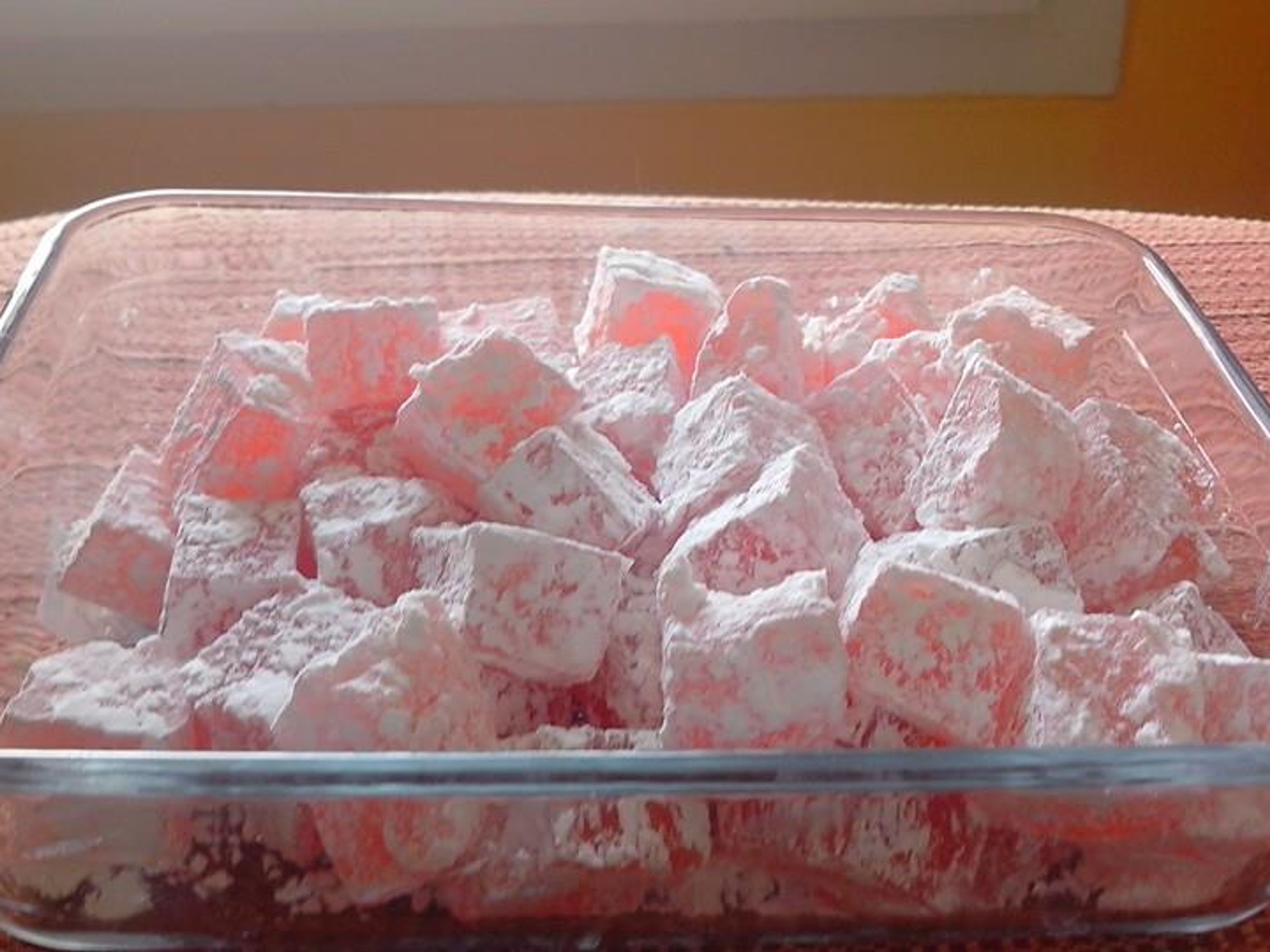 Loukoums turcs, les vrais : Recette de Loukoums turcs, les vrais - Marmiton