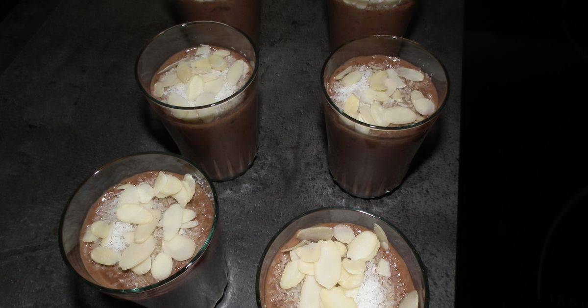 Lait de coco au choco : recette de Lait de coco au choco