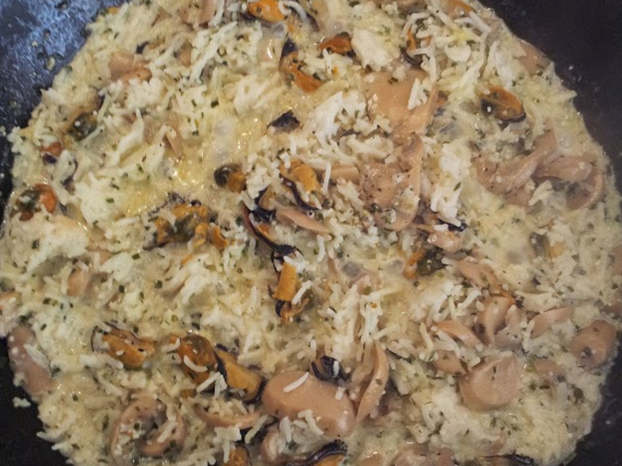 Moules au riz et champignons : Recette de Moules au riz et champignons ...