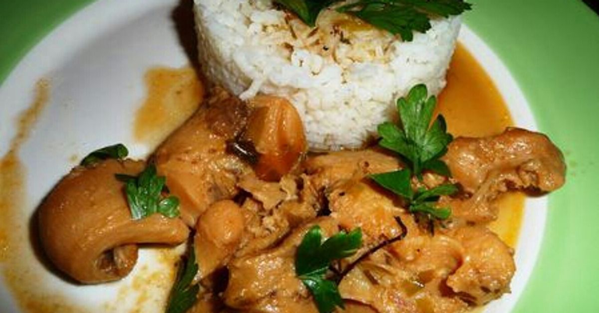 Fricassée de lambis : recette de Fricassée de lambis