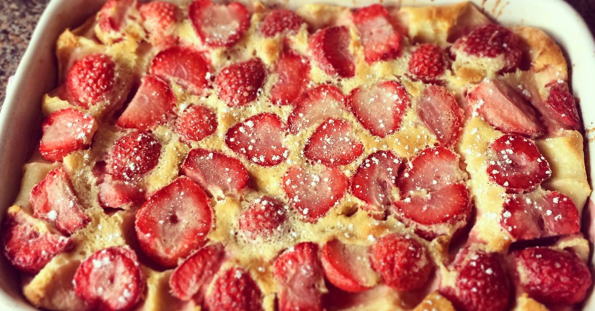 clafoutis aux fraises : recette de clafoutis aux fraises