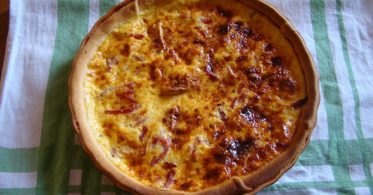 Quiche au brie : recette de Quiche au brie