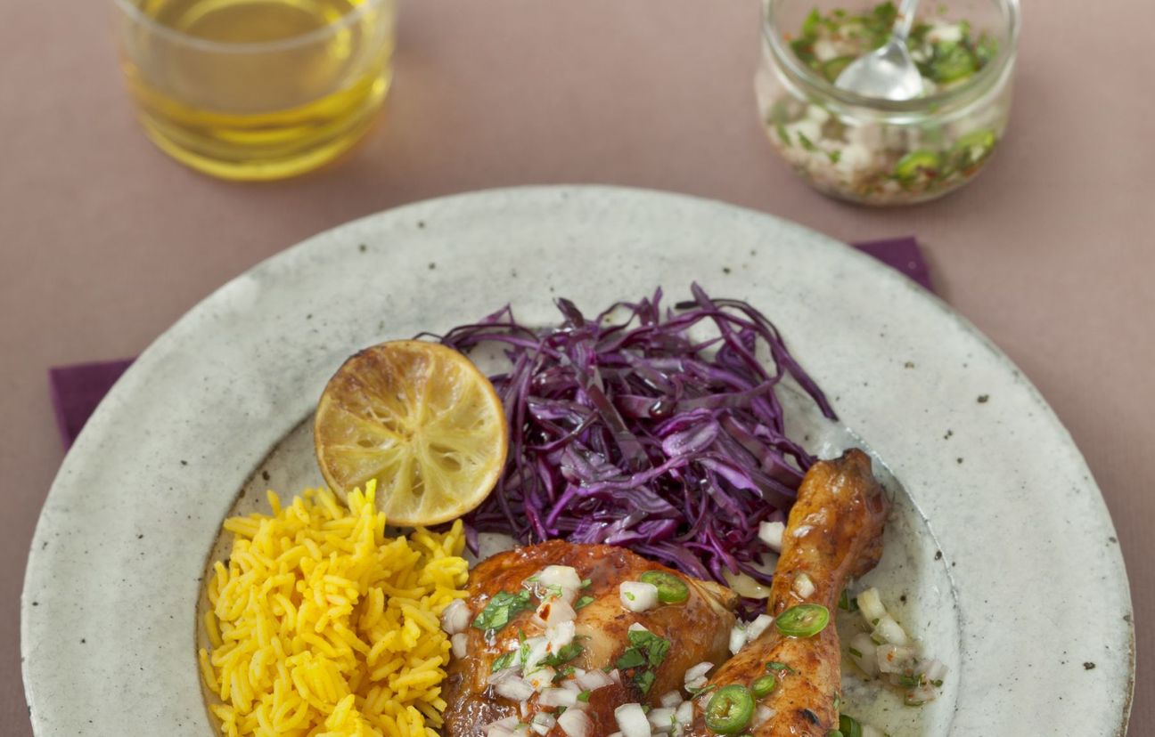 Poulet boucané de Guadeloupe : Recette de Poulet boucané de Guadeloupe ...