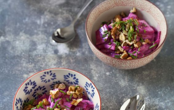 Salade betteraves rouges cuites : nos délicieuses recettes de salade ...