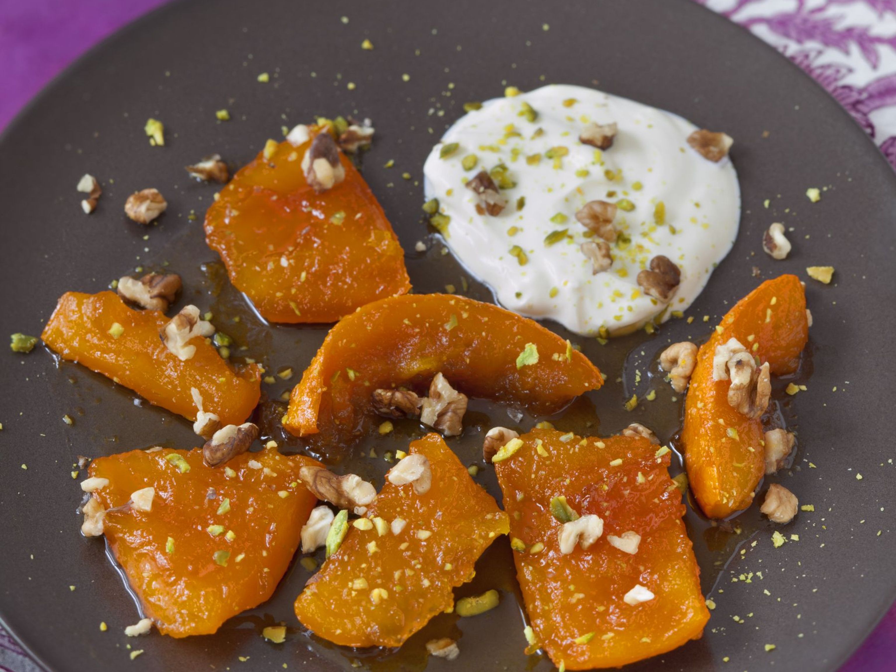 dessert de potiron (kabak tatlisi : recette turque) : Recette de ...