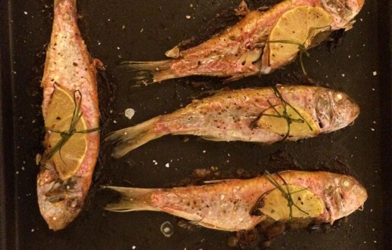 rougets farcis à la tapenade : Recette de rougets farcis à la tapenade ...