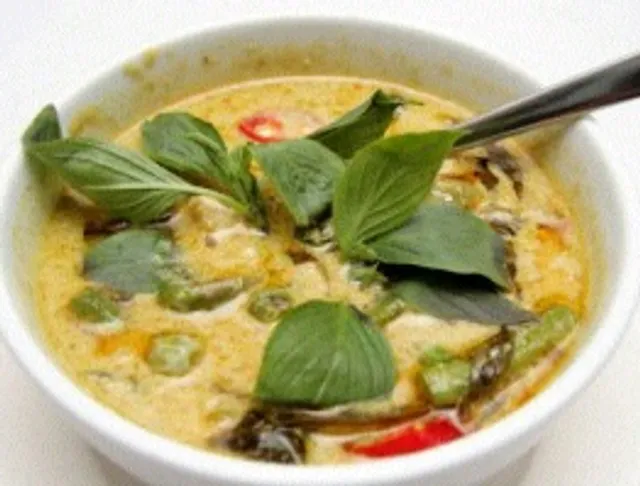 Curry vert thaïlandais : recette de Curry vert thaïlandais