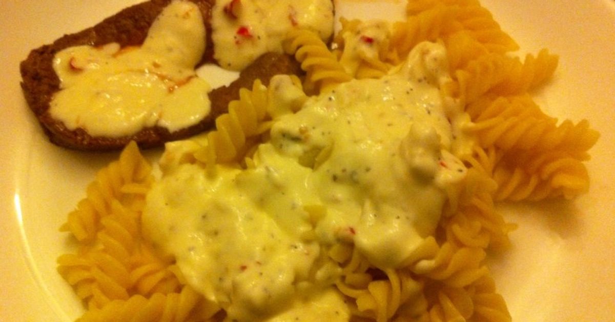 Sauce chèvre, piment rouge et basilic : recette de Sauce chèvre, piment ...