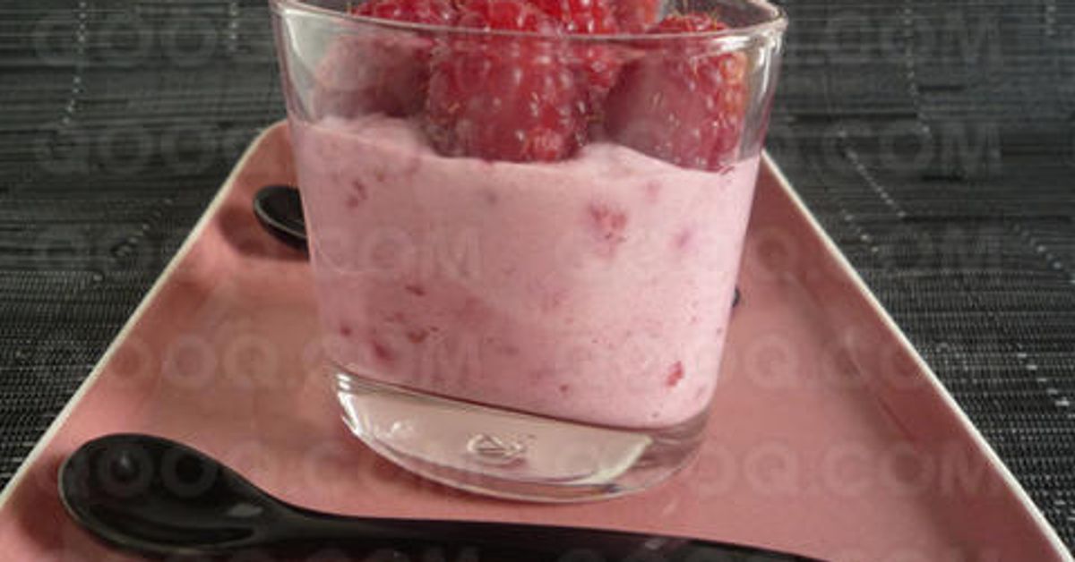 Verrine de mousse de fruits rouges : recette de Verrine de mousse de ...