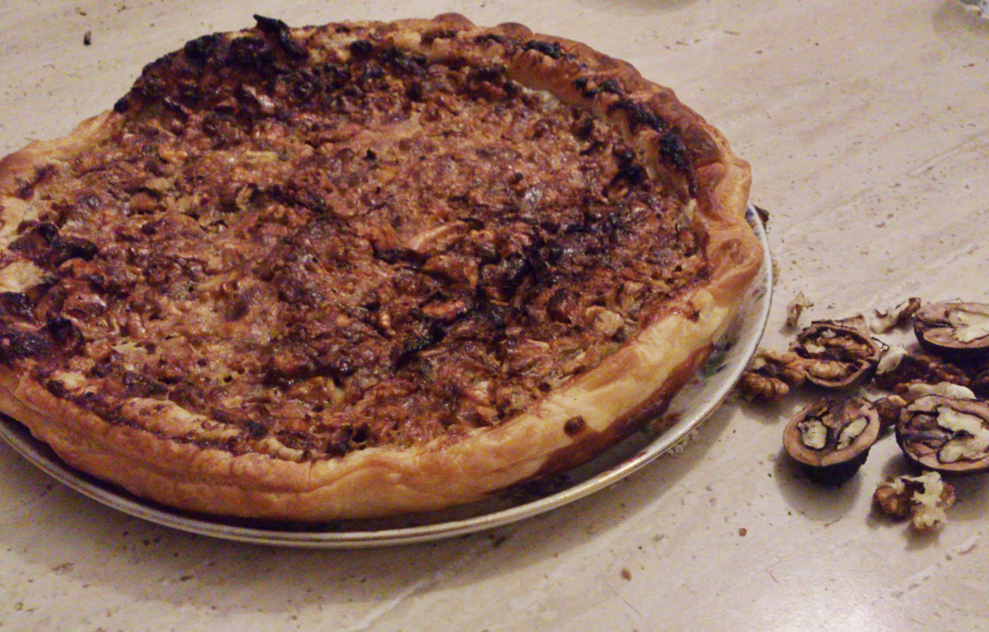 Tarte aux noix toute simple : Recette de Tarte aux noix toute simple ...