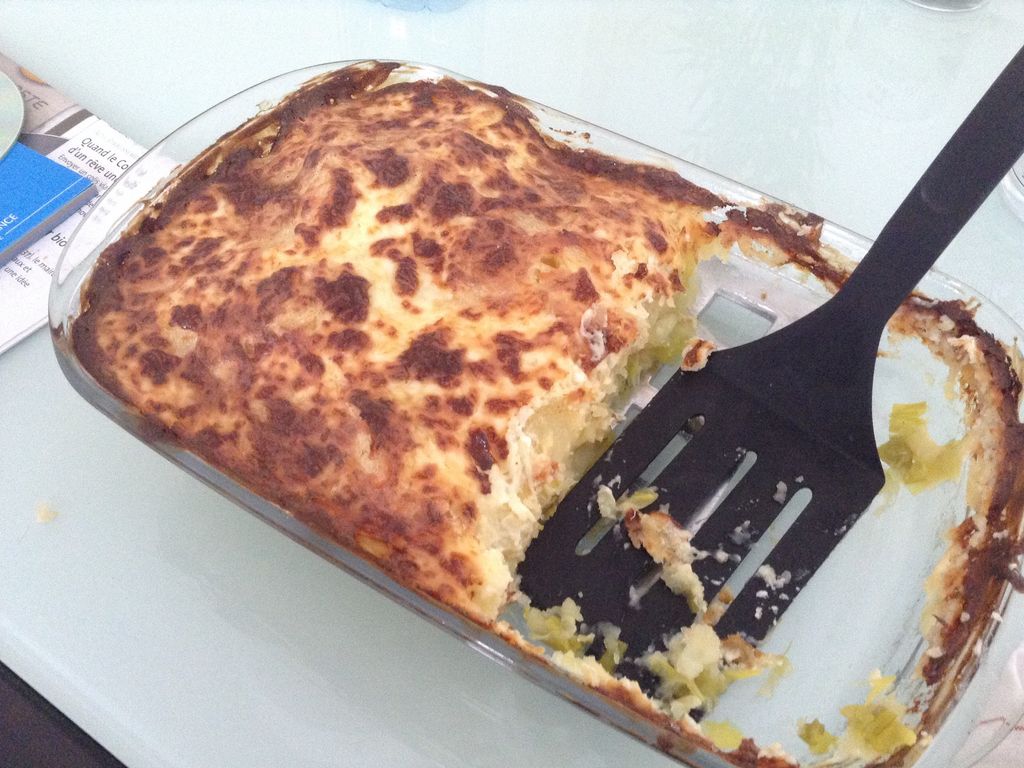 Gratin Fondant Aux Pommes De Terre Et Poireaux Recette De Gratin