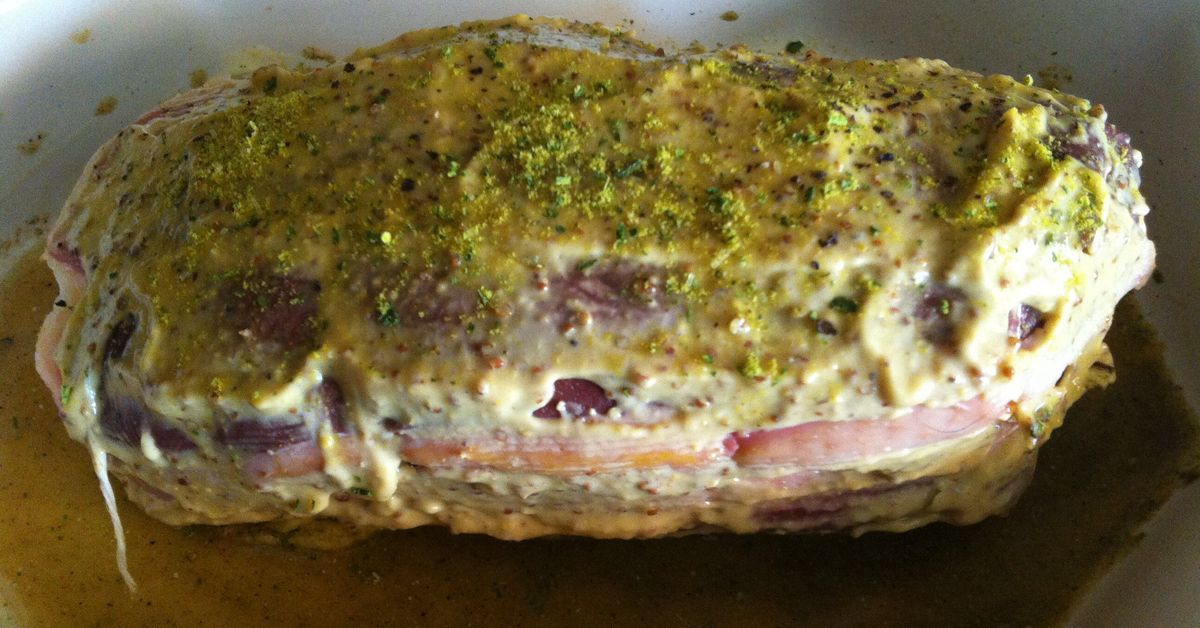 Rôti de magrets de canard à la moutarde : recette de Rôti de magrets de ...