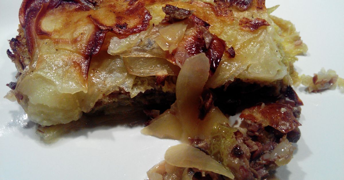 Confit de canard au chou et deux pommes : recette de Confit de canard ...
