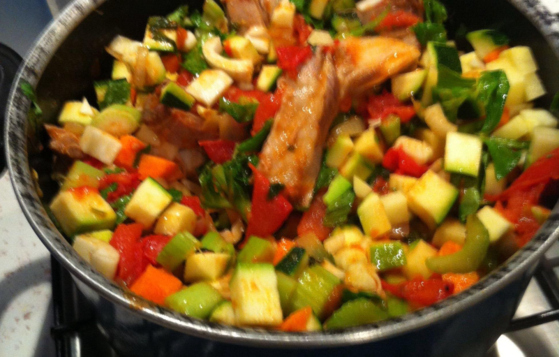 Chorba (soupe aux légumes algérienne) : Recette de Chorba (soupe aux ...