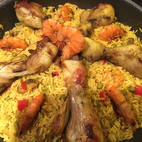 Paella rapide : Recette de Paella rapide - Marmiton