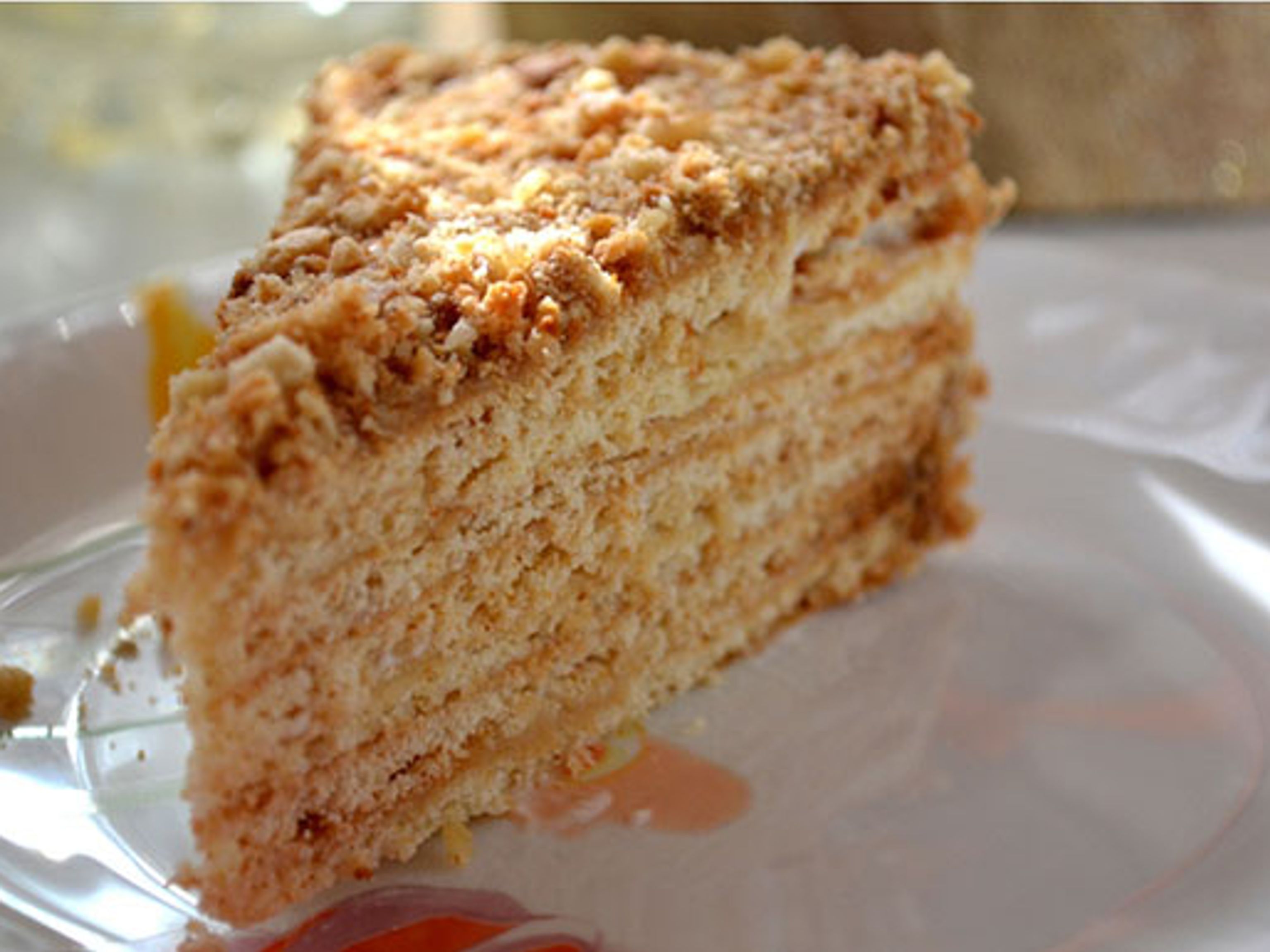 Gâteau millefeuille russe au miel : Recette de Gâteau millefeuille ...