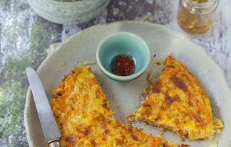 Galette carottes et pommes de terre : Recette de Galette carottes et ...