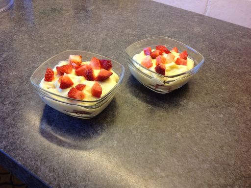 Parfait aux fraises ou autres fruits : Recette de Parfait aux fraises ...