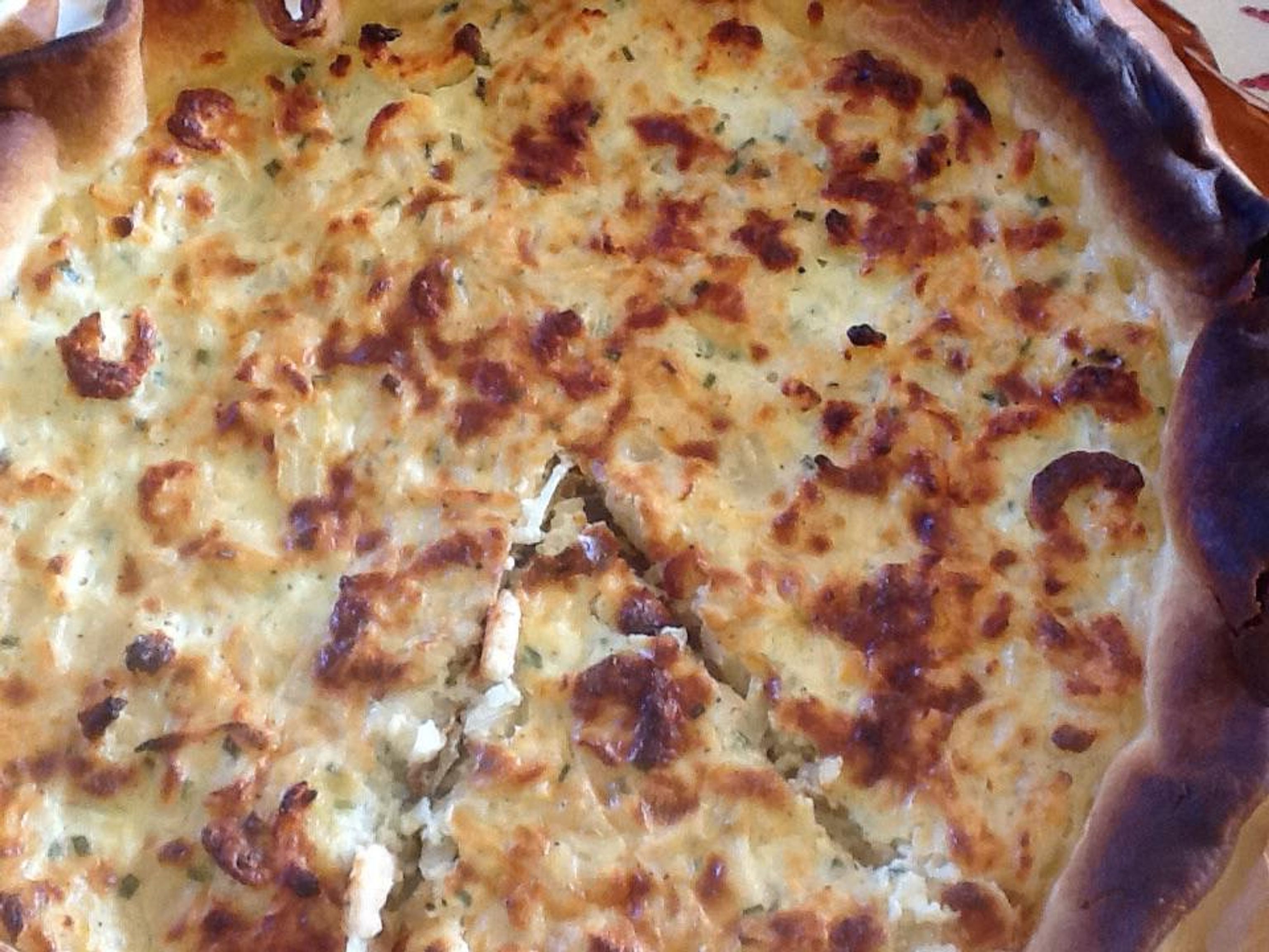 Tarte aux crevettes (pâte maison) : Recette de Tarte aux crevettes ...