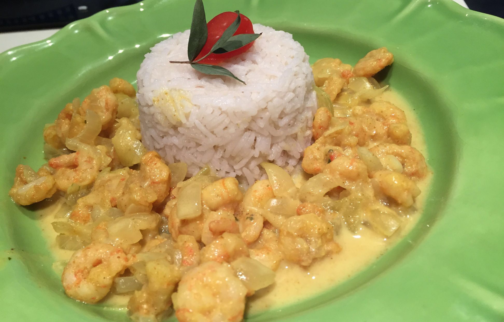 crevettes au curry et lait de coco : Recette de crevettes au curry et ...