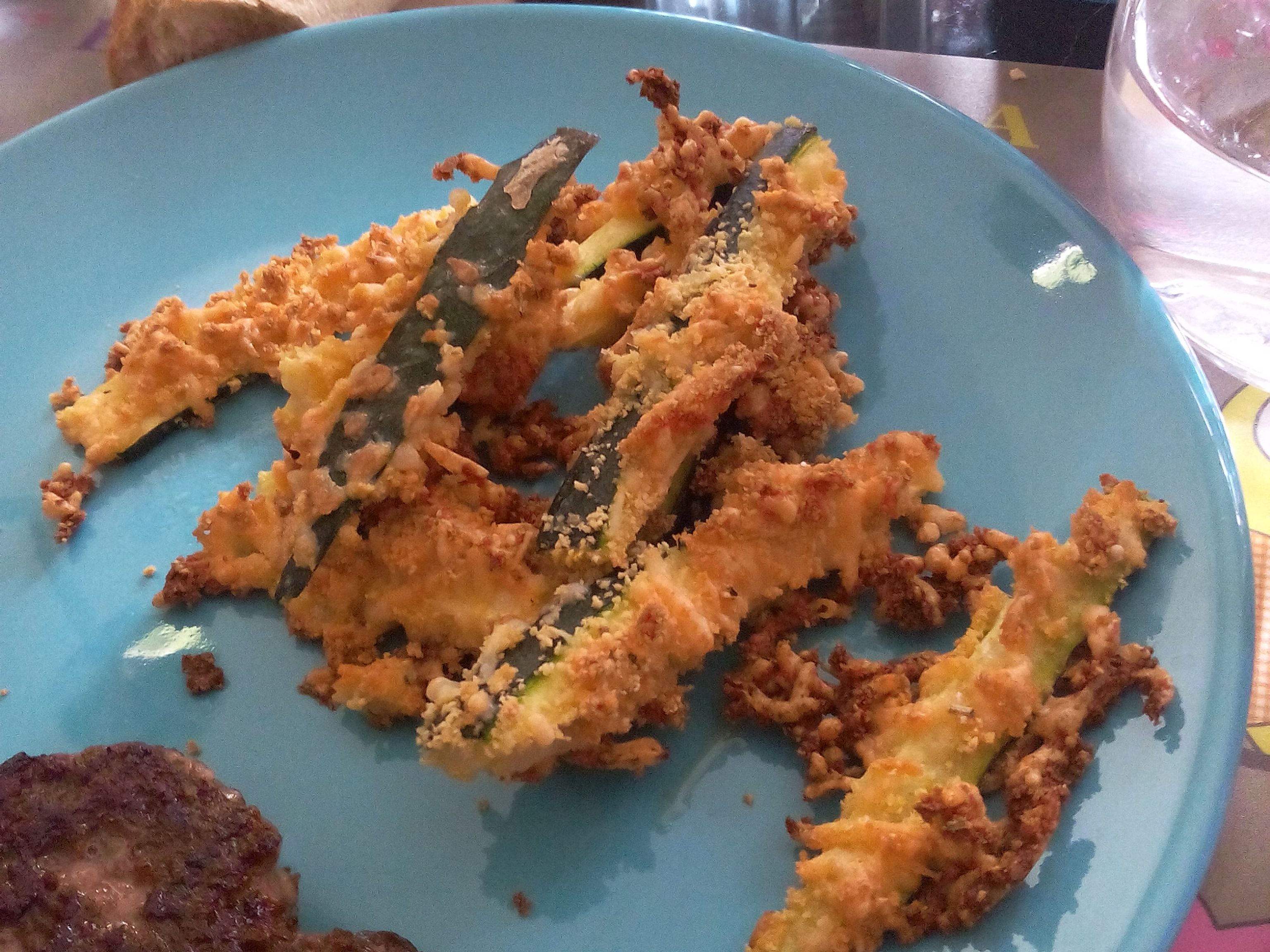 Frites de courgettes au four : Recette de Frites de courgettes au four ...