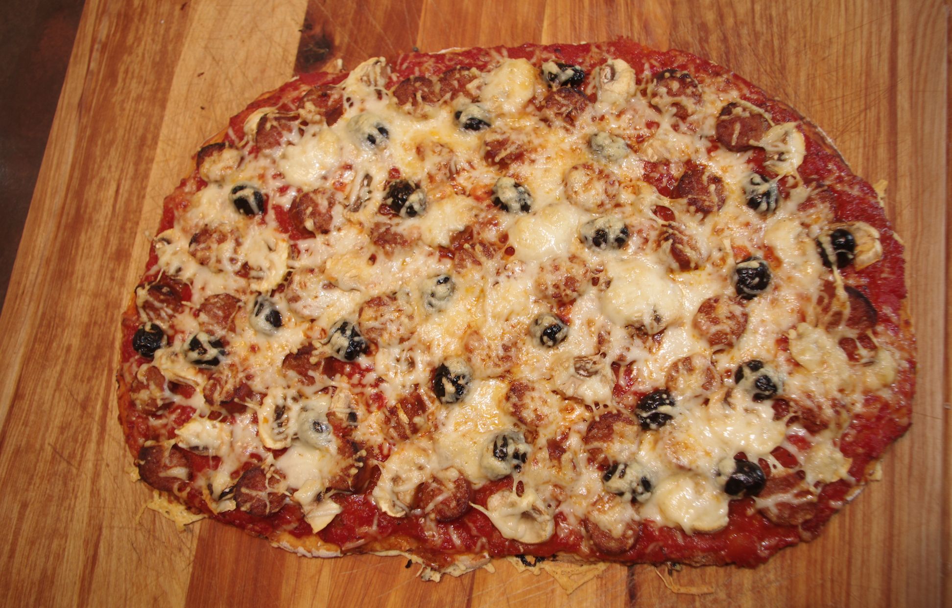 Pizza froide chorizo origan : Recette de Pizza froide chorizo origan ...