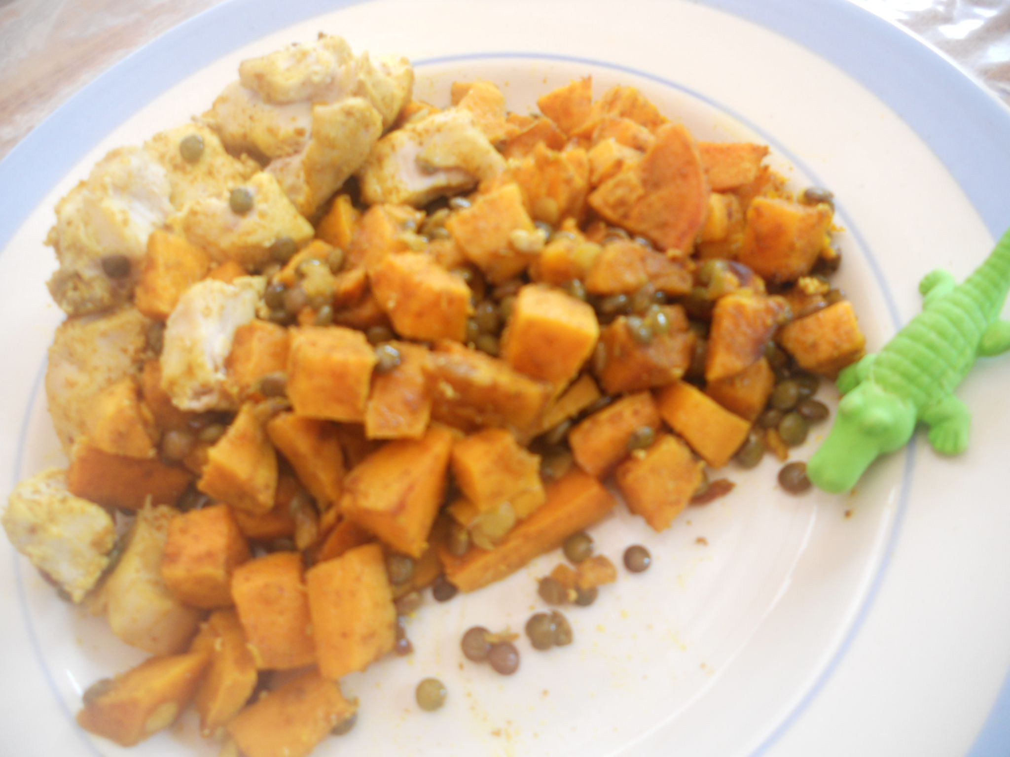 Patate douce croquante et parfumée : Recette de Patate douce croquante ...