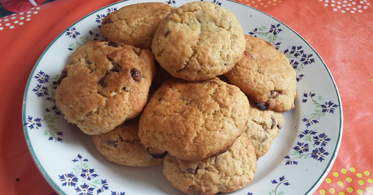Cookies 3 chocolats au sirop d'érable : recette de Cookies 3 chocolats ...