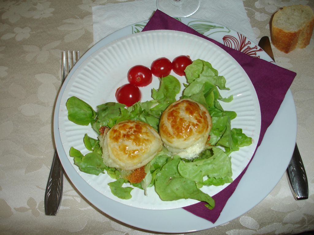 Feuilleté au chèvre et basilic : Recette de Feuilleté au chèvre et ...