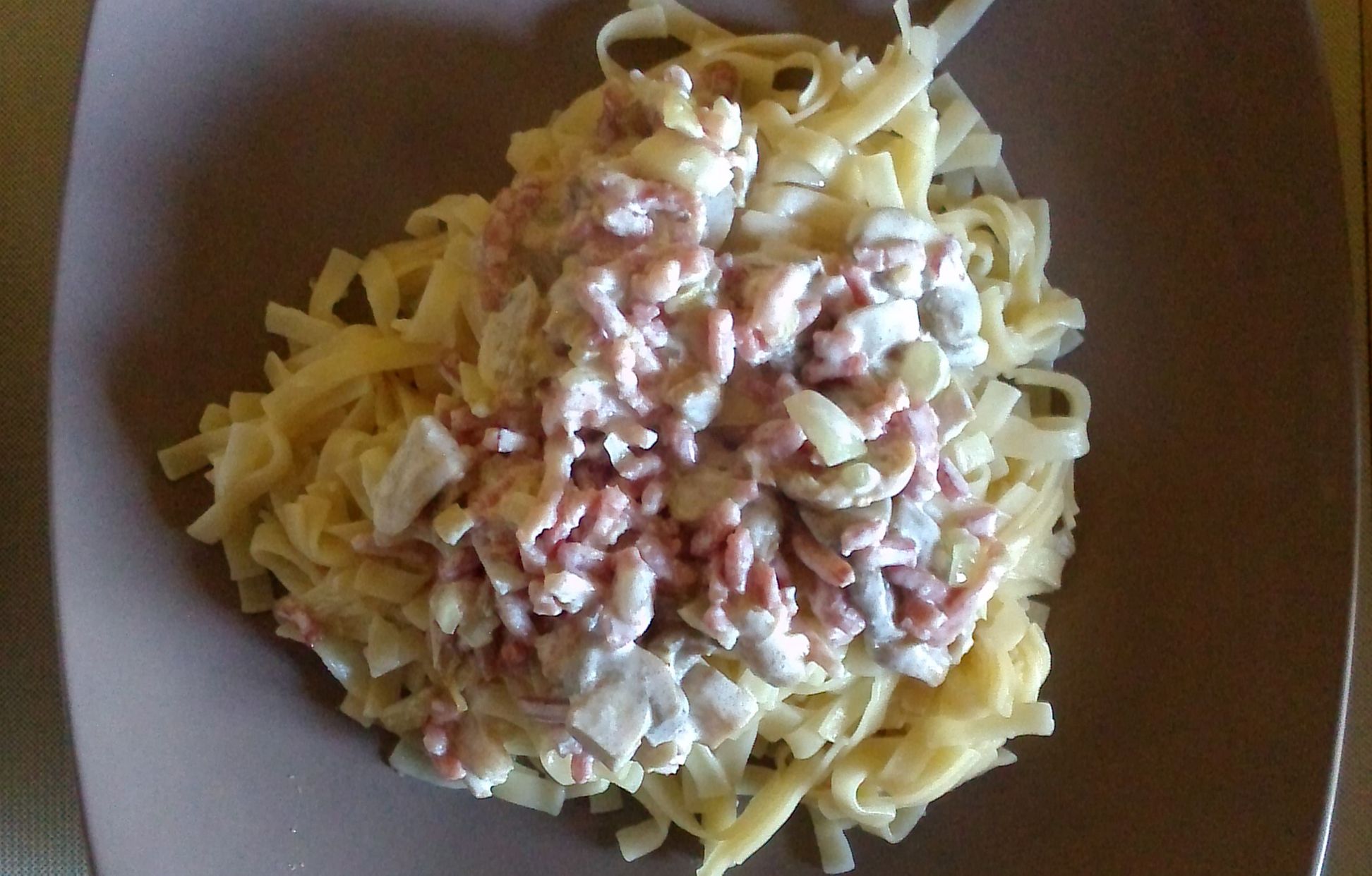 Pâtes forestières : Recette de Pâtes forestières - Marmiton