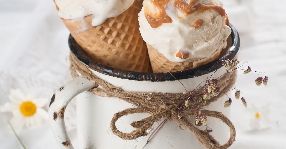 Glace meringuée : recette de Glace meringuée