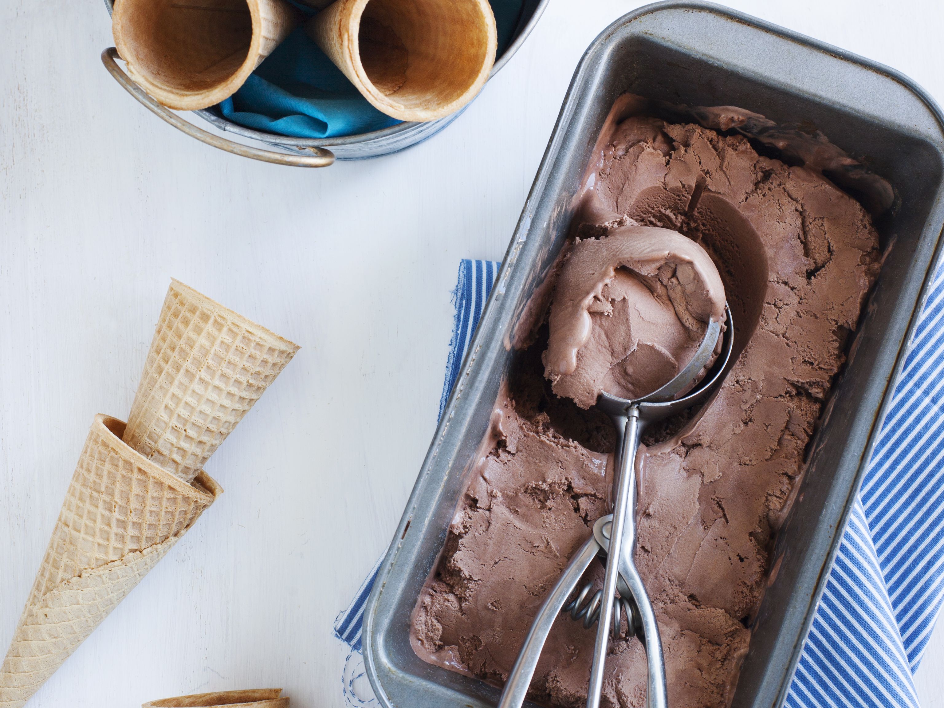 Glace au chocolat : Recette de Glace au chocolat - Marmiton