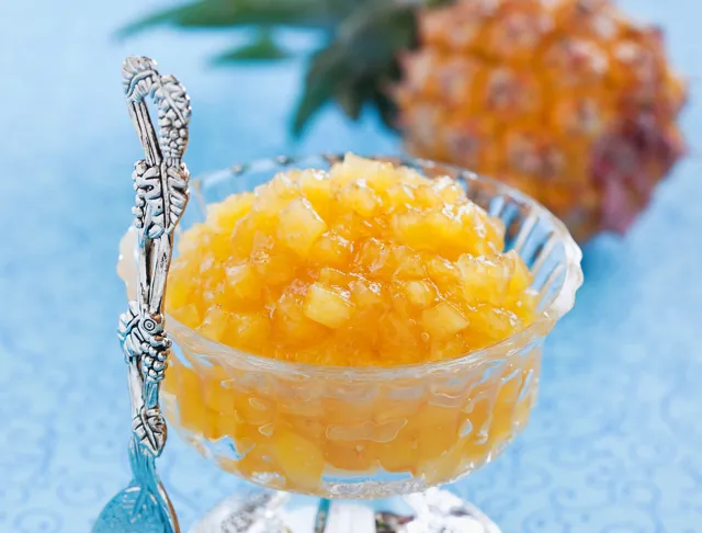Confiture d'ananas frais : recette de Confiture d'ananas frais