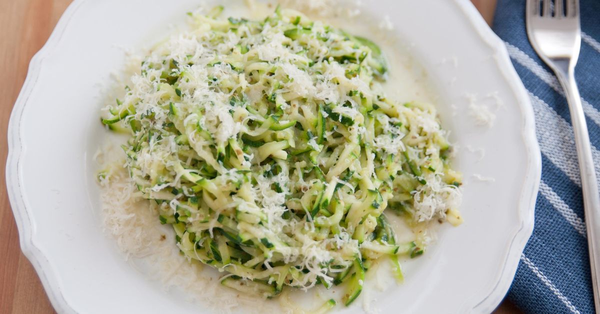Spaghetti aux courgettes : recette de Spaghetti aux courgettes
