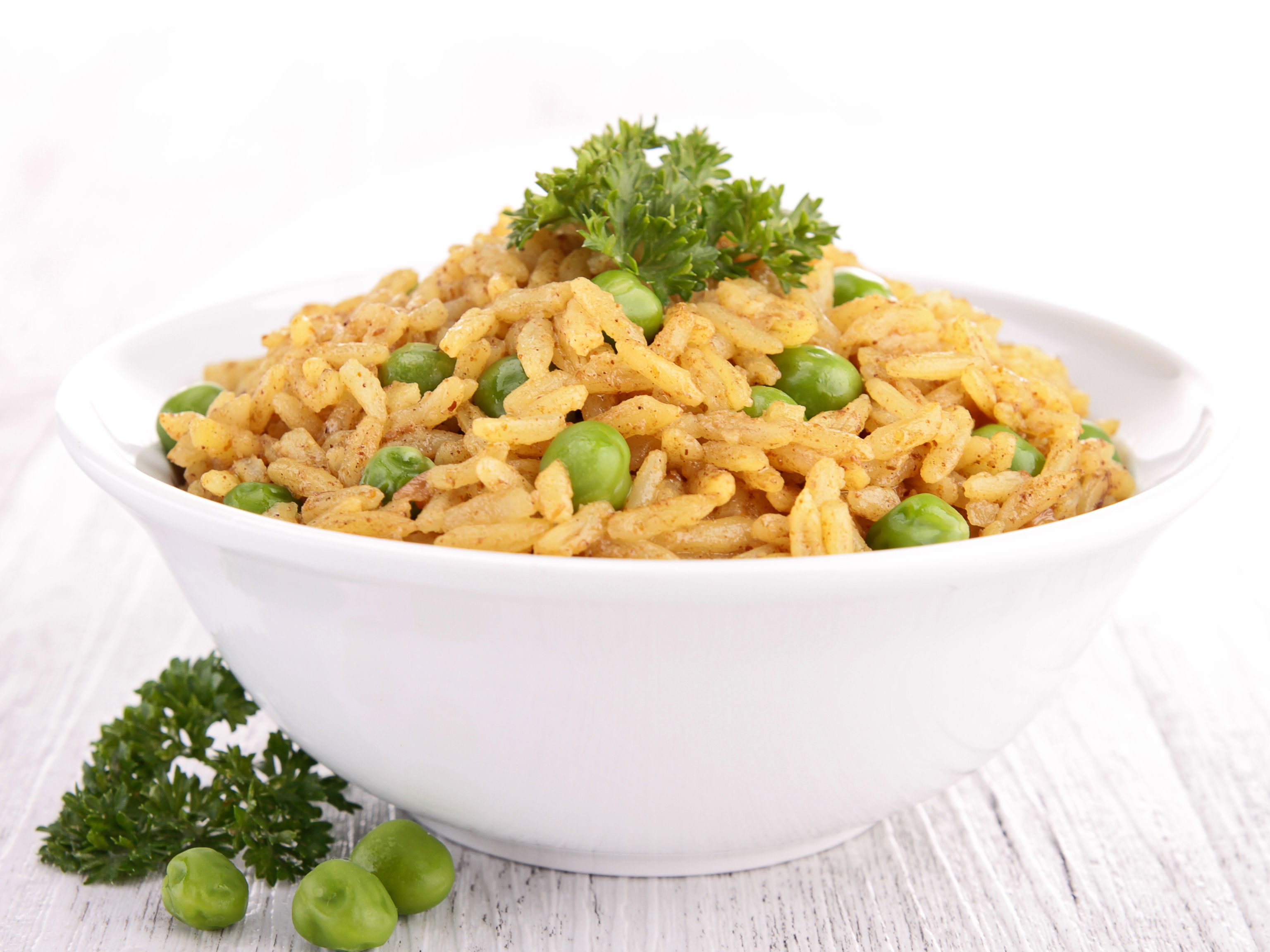 Riz aux petits pois et au citron : Recette de Riz aux petits pois et au ...