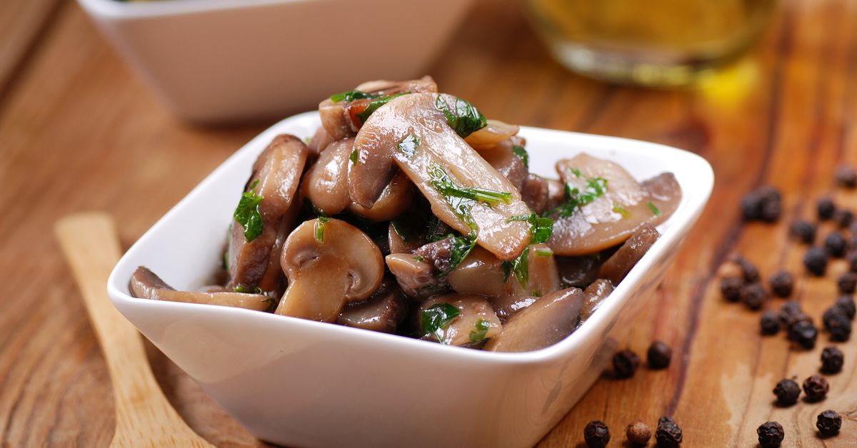 Champignons au cognac : recette de Champignons au cognac